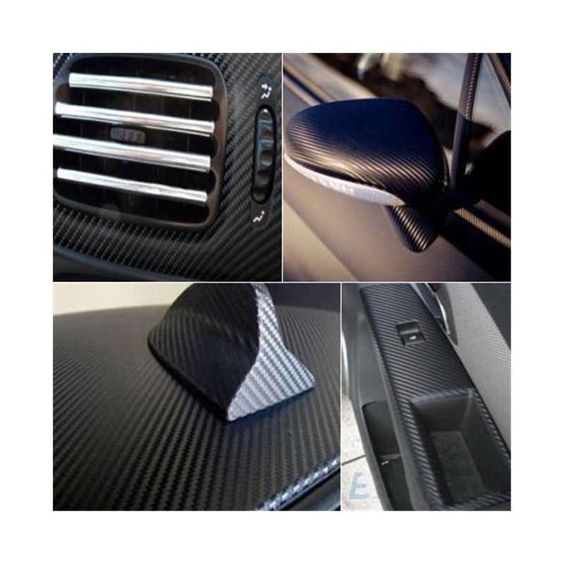 Covering haute qualité look carbone 150 x 100 cm - POLYCAR CONCEPT ...