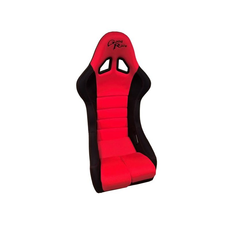 Siège bacquet GT FIA Good Race 3D rouge/noir - POLYCAR CONCEPT SPORT ...