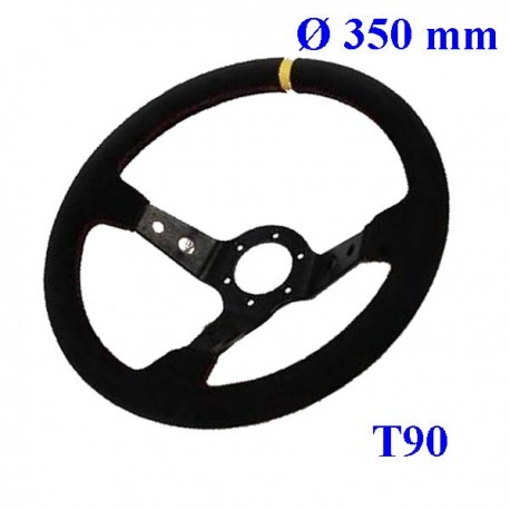 Volant 1er prix ø350mm tulipé 90 sans klaxon - POLYCAR CONCEPT SPORT ...