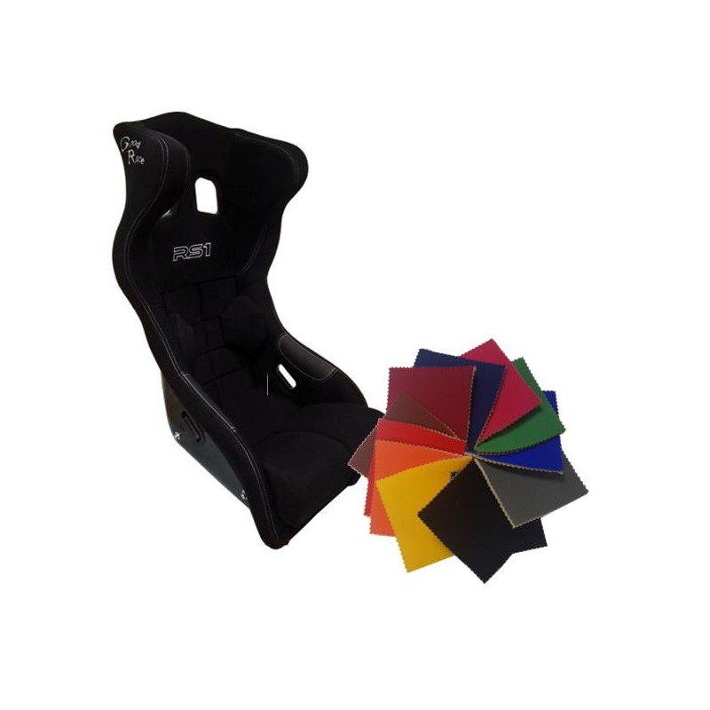 siège bacquet FIA RS1 ou RS2 tissu personnalisable - POLYCAR CONCEPT ...