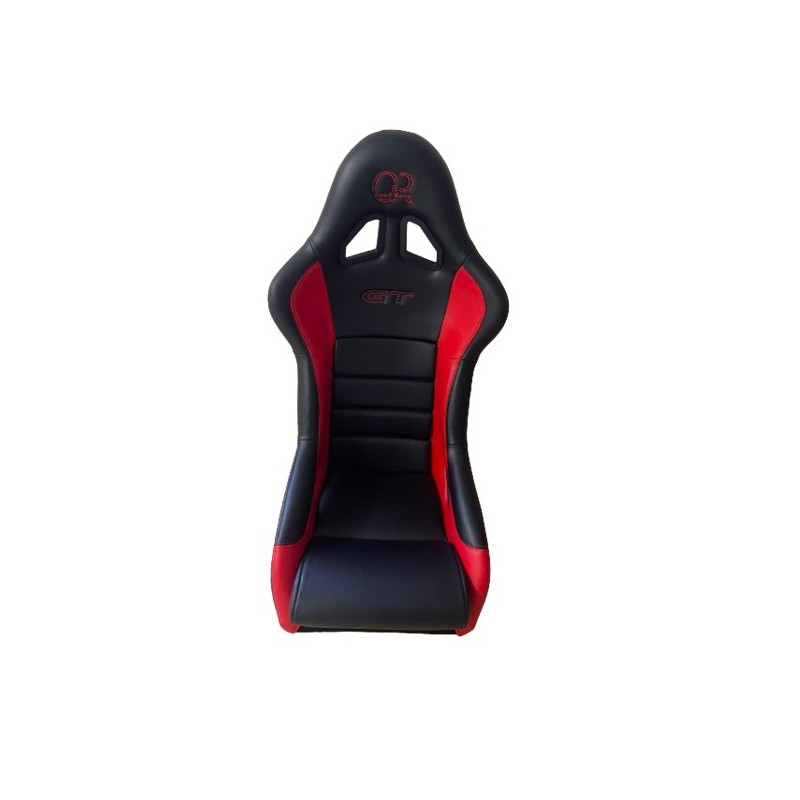 siège bacquet FIA Good Race GT vinyl noir/rouge - POLYCAR CONCEPT SPORT ...